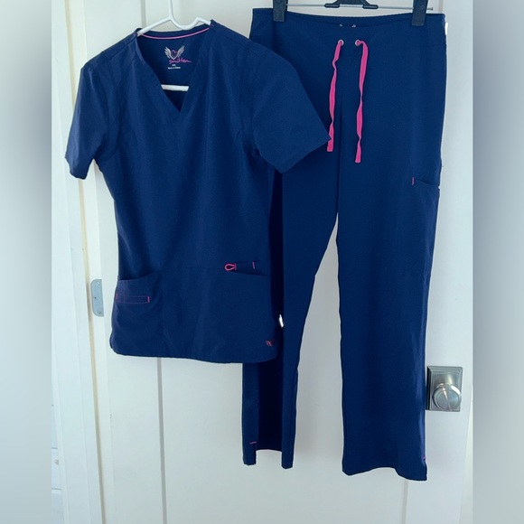 smitten | Tops | Smitten Scub Set Sz Xxs Pxs Nwot Rock Goddess Top ...